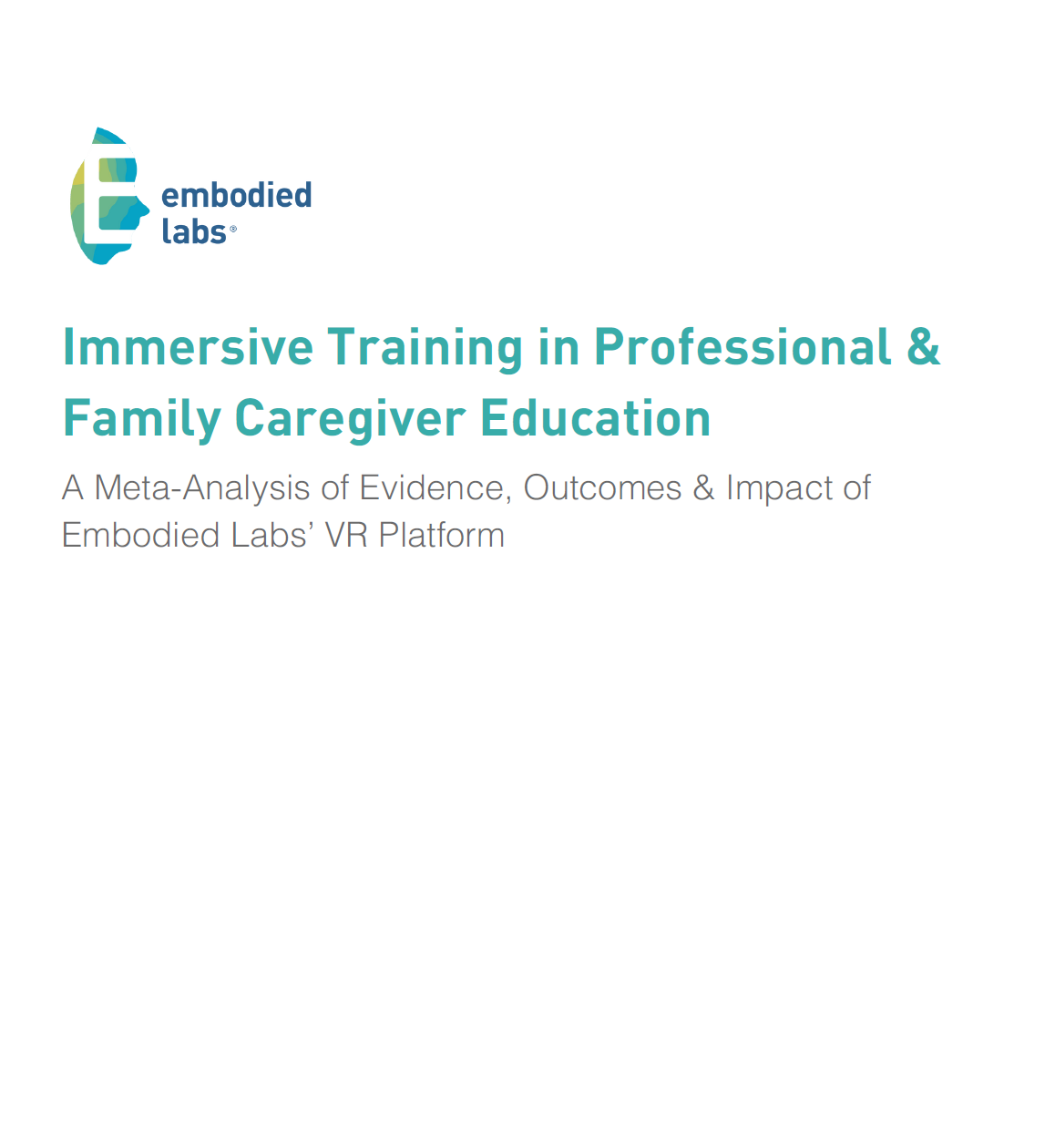 Immersive Learning Solutions | XR & VR Training | Embodied Labs